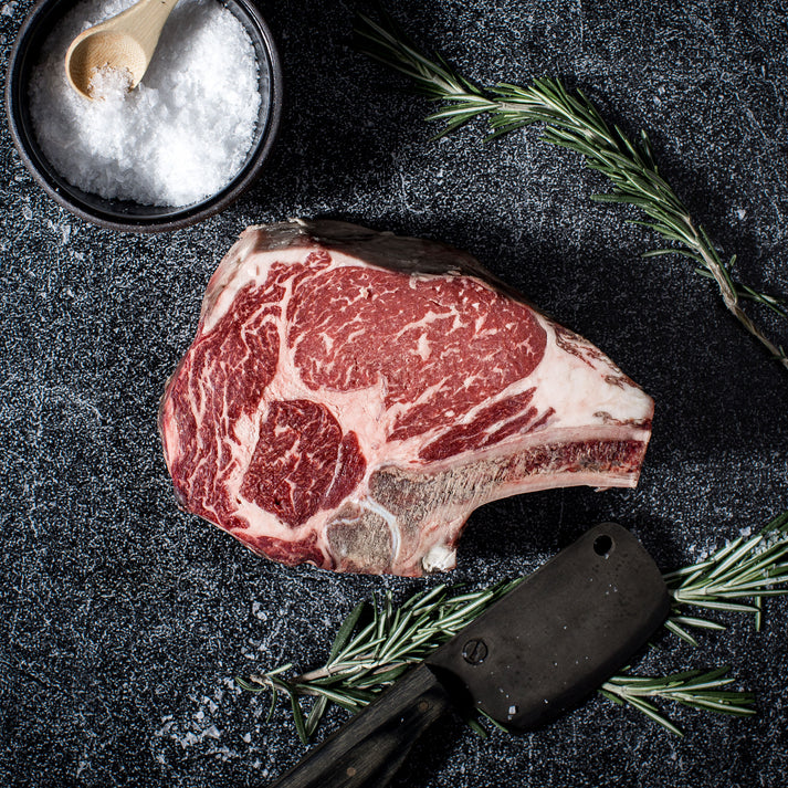 Dry Age Prime Bone-in Ribeye – The Butcher's Block Online Shop